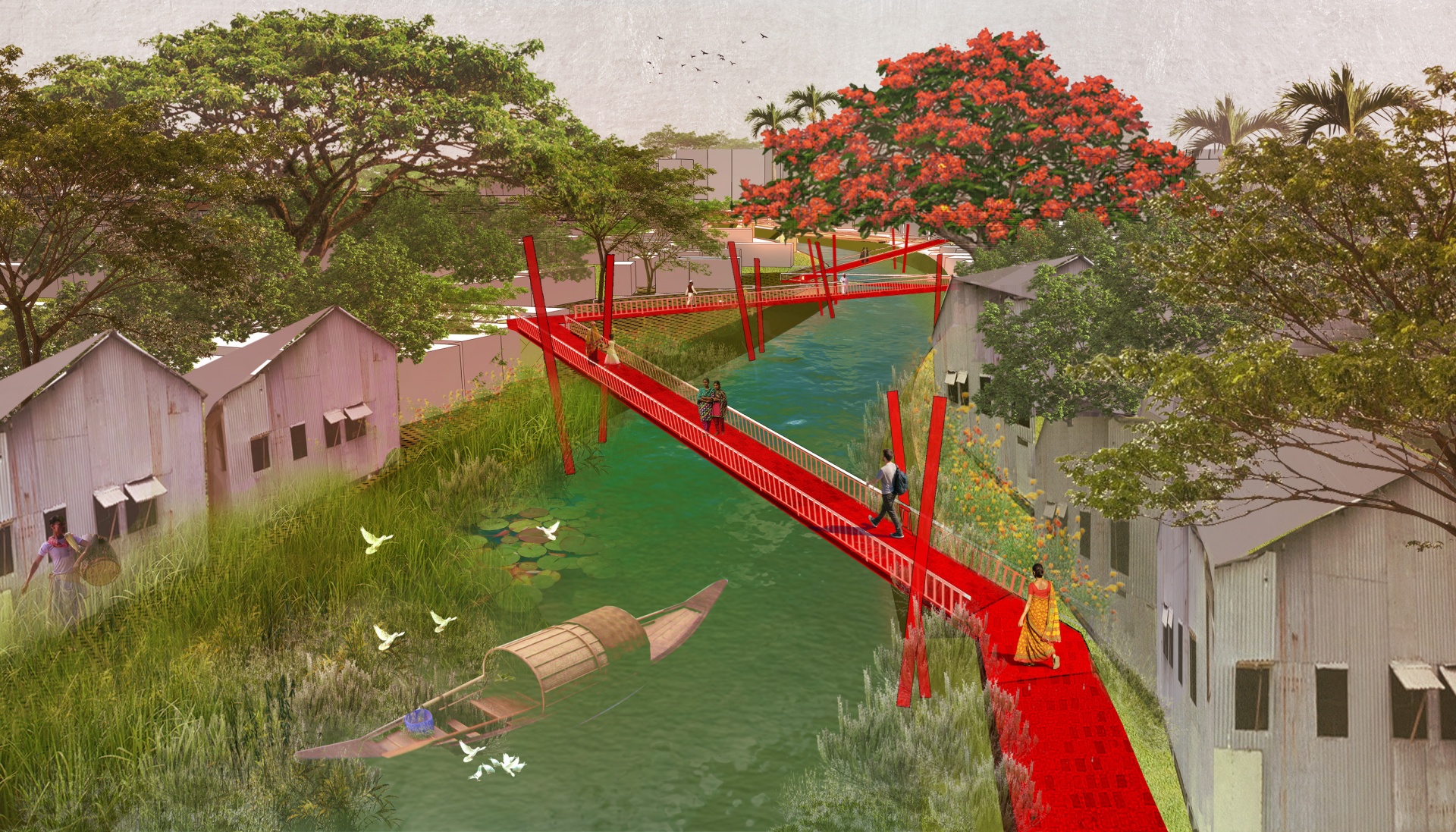 Tribeni Canal Restoration | Bengal Institute for Architecture ...